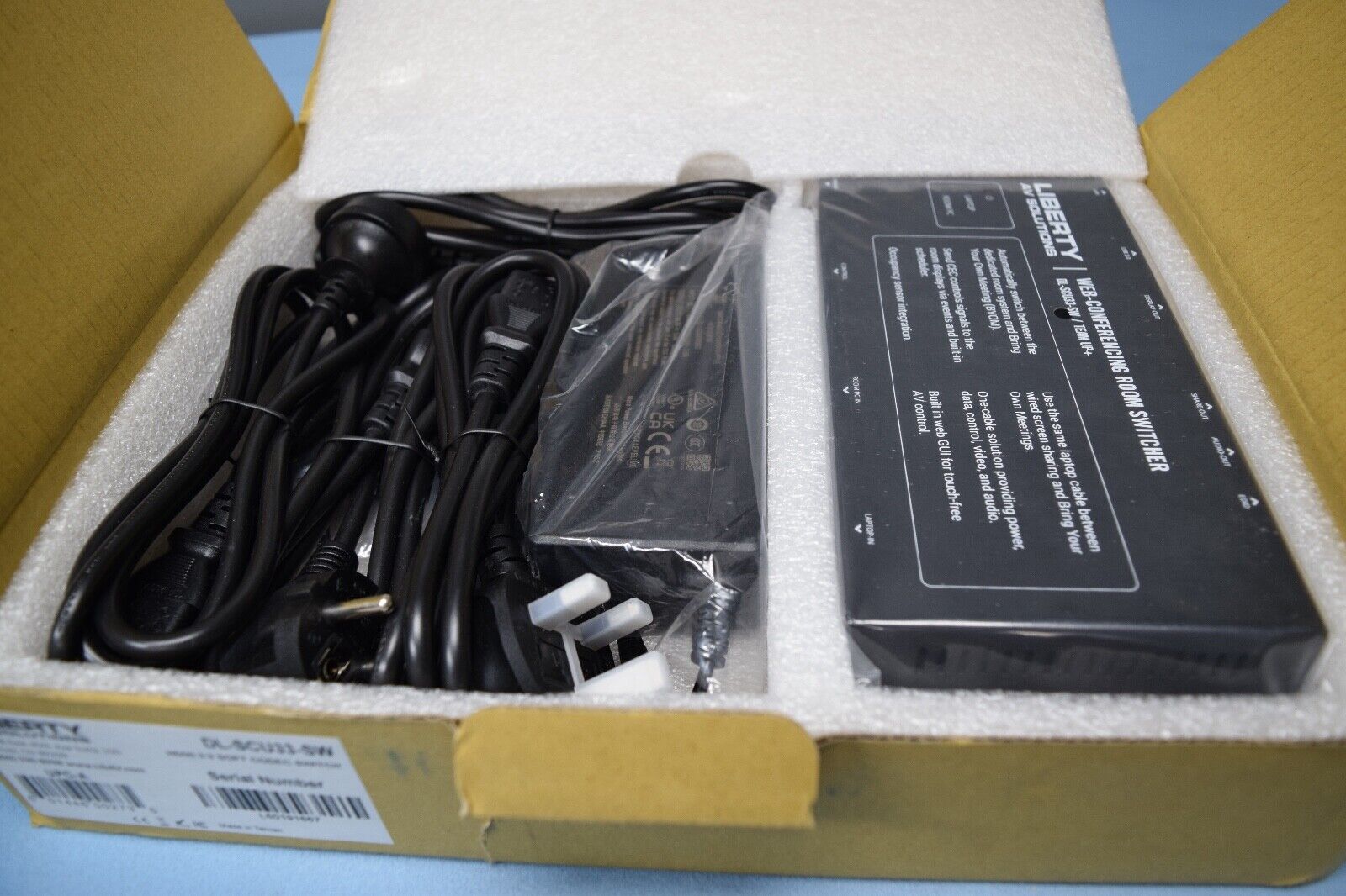 Liberty AV DL-SCU33-SW HDMI 3:3 Soft Codec Web-Conferencing Room Switc – LPAV