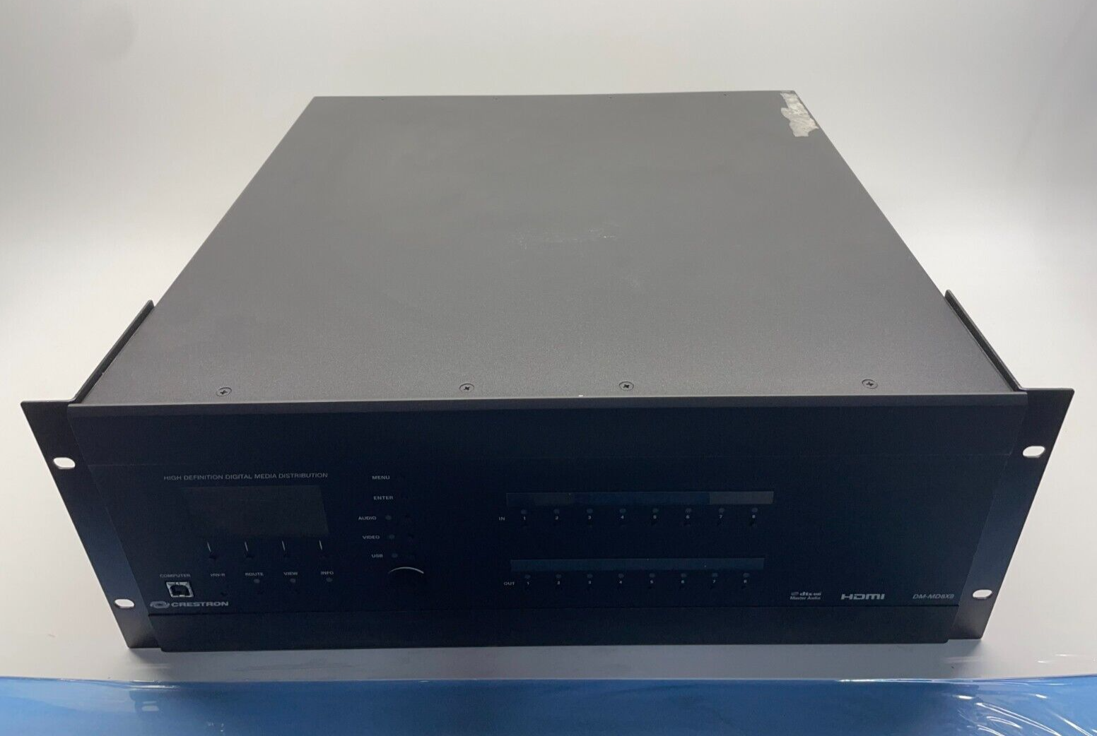 Crestron DM-MD8X8 - 8x8 DigitalMedia Switcher with Pictured Cards – LPAV