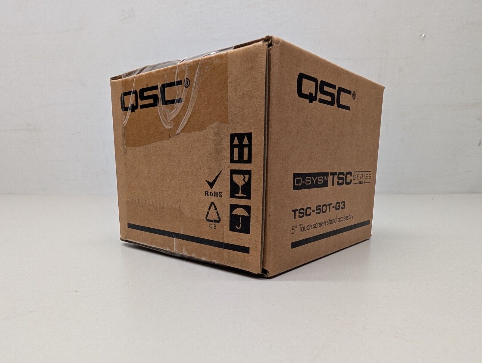 QSC TSC-50T-G3, 5'' Touch Screen Stand Accessory – LPAV