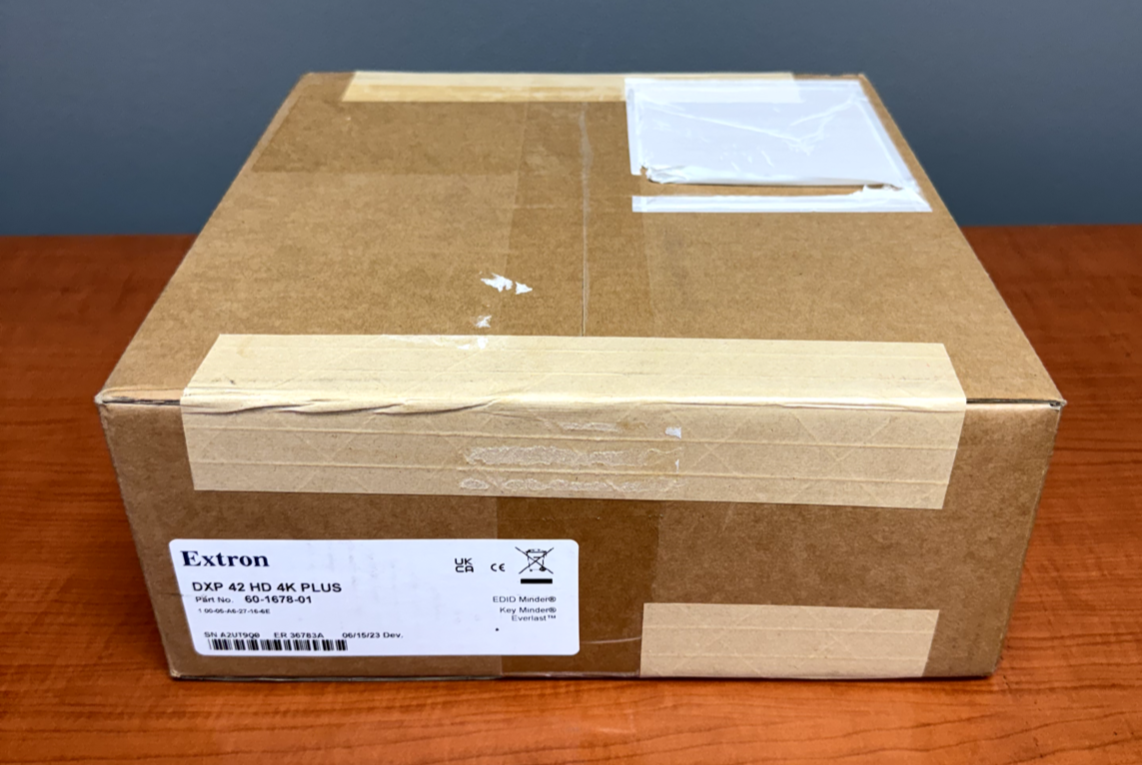 Extron DXP 42 HD 4K PLUS Matrix Switcher 4x2 4K/60 HDMI 2 Audio Outs 6 – LPAV