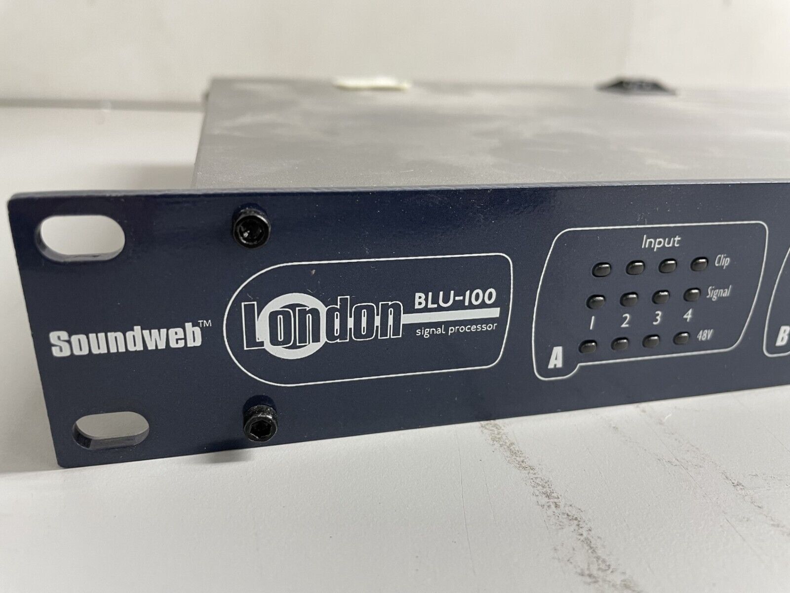 BSS Audio Soundweb London BLU-100 12x8 Signal Processor w/ BLU Link - – LPAV