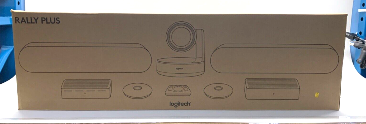 Logitech Rally Plus/Ultra-HD Video Conferencing System (960-001225) Ne ...