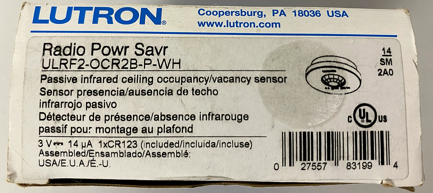 Lutron Radio Power Saver ULRF2-OCR2B-P-WH – LPAV