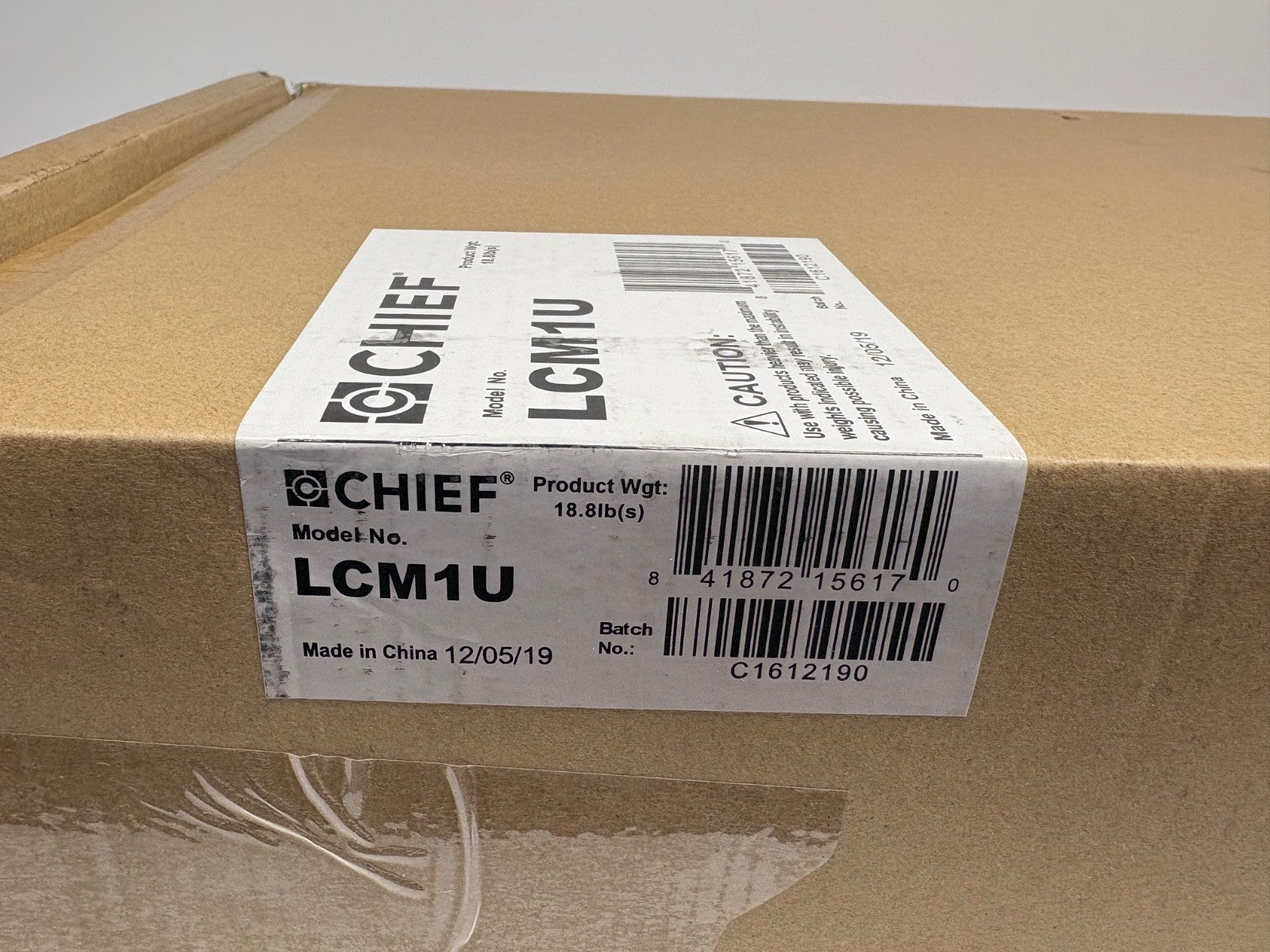 Chief LCM1U FUSION Large Flat Panel Ceiling Mount (Black) – LPAV