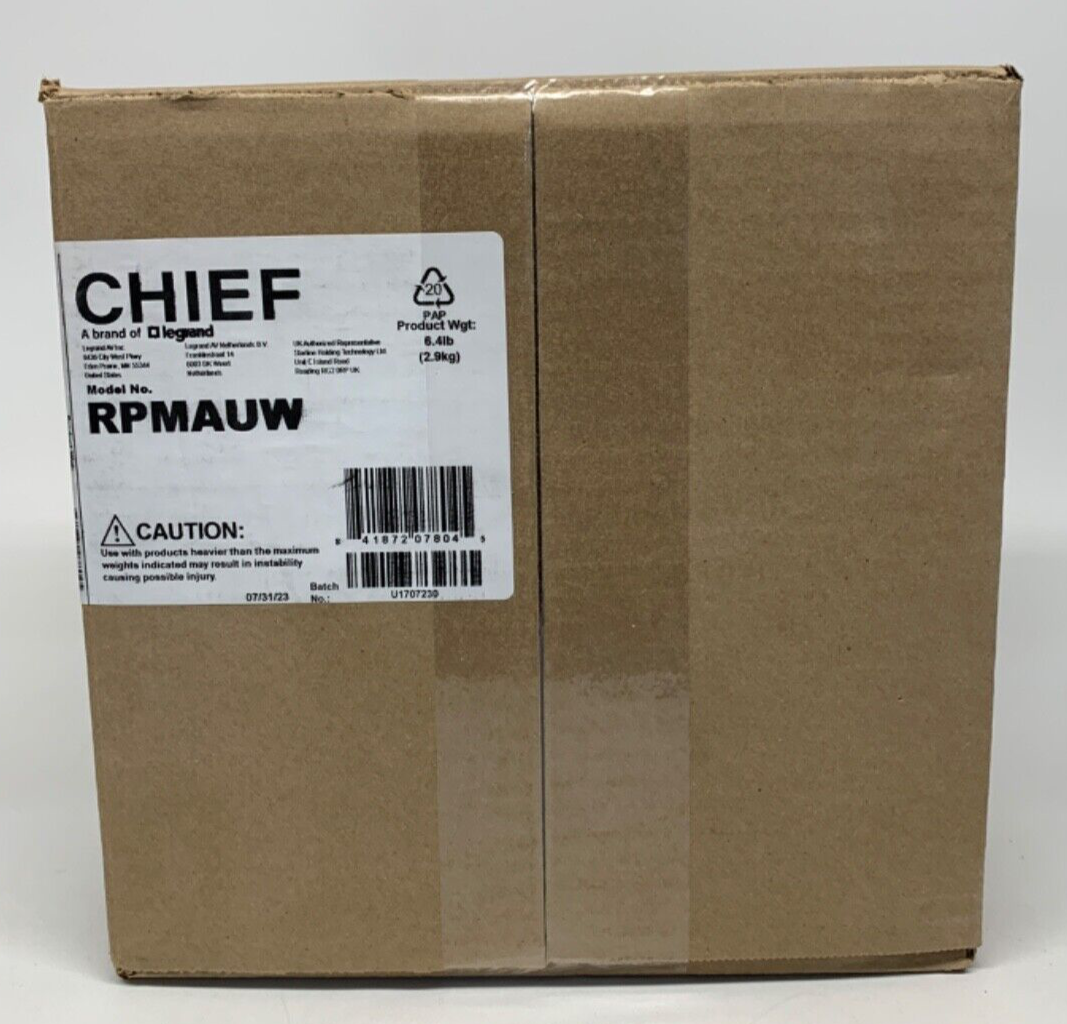 Chief RPMAUW Elite Universal Ceiling Mount for Projectors (White) – LPAV