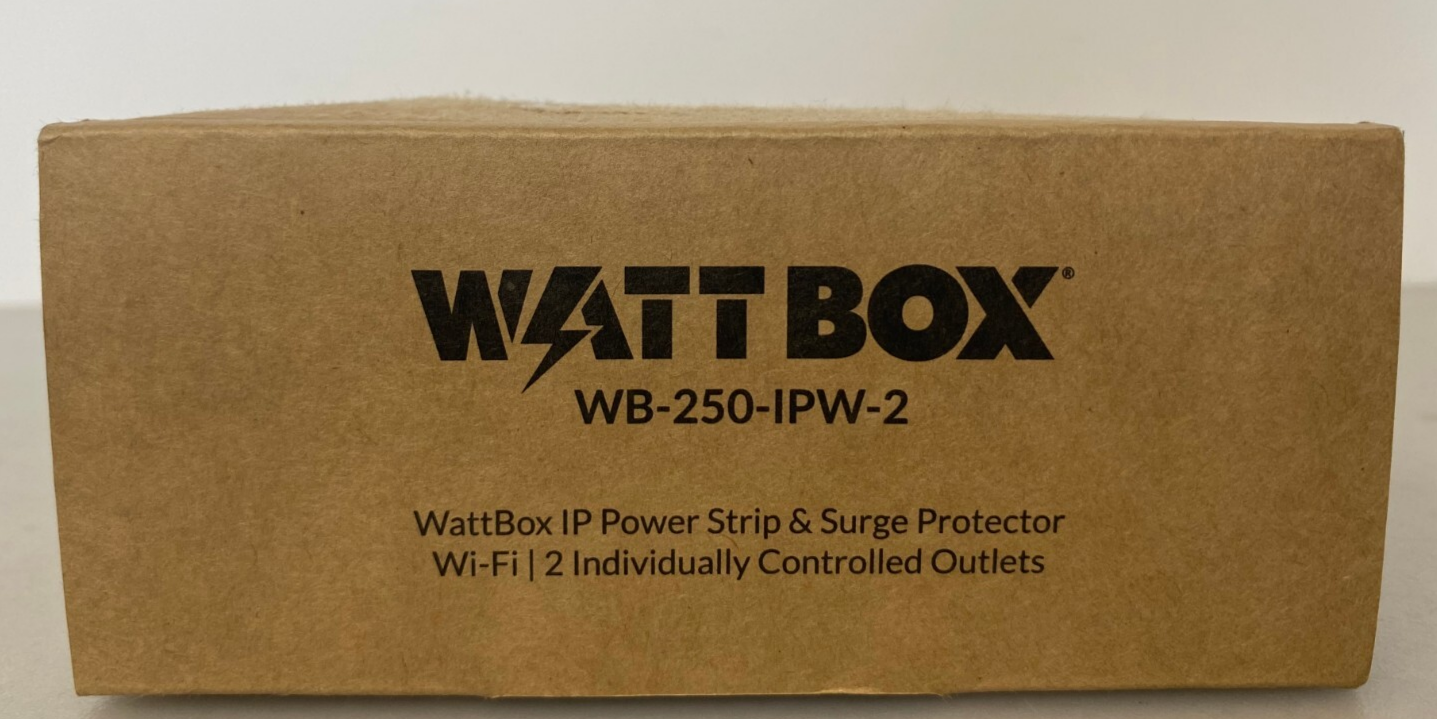 Watt Box Power WB-250-IPW-2 Strip & Surge Protector | 2 Controlled Out ...