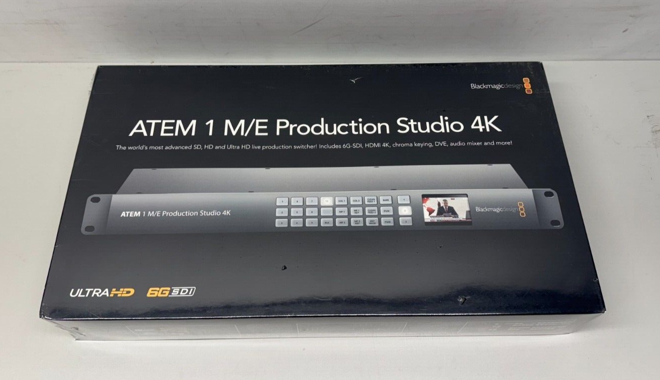 Blackmagic Design ATEM 1 M/E Constellation UHD 4K Live Production Swit – LPAV