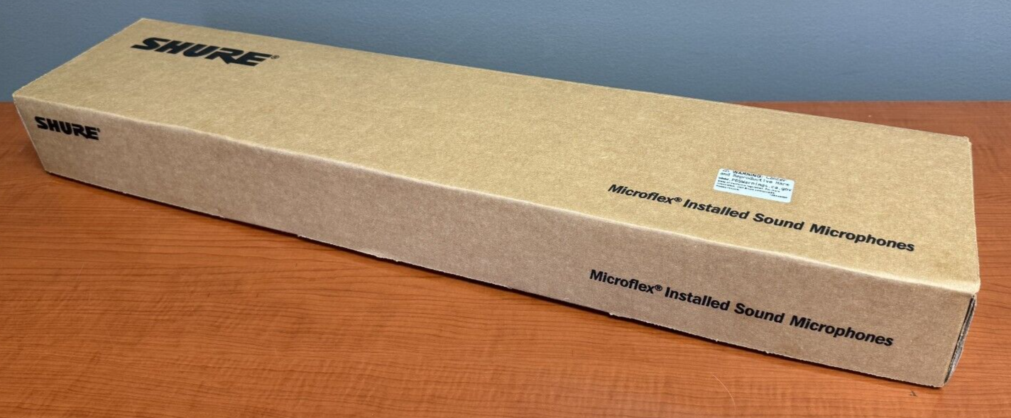 Shure MX418/C 18" Cardioid Gooseneck Microphone NEW – LPAV