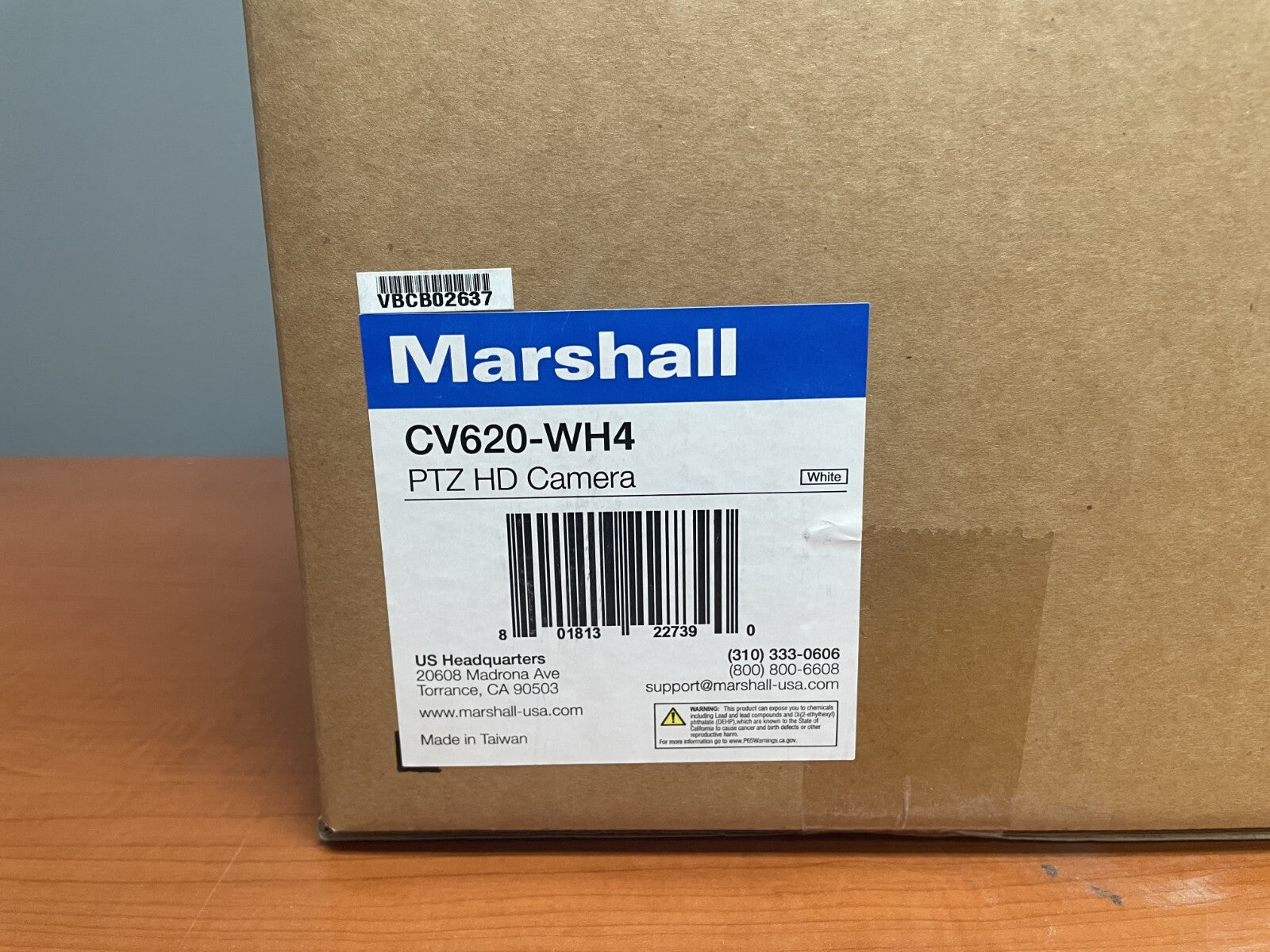 Marshall Electronics CV620-WH4 20x HD60 3G/HDI PTZ Camera – LPAV