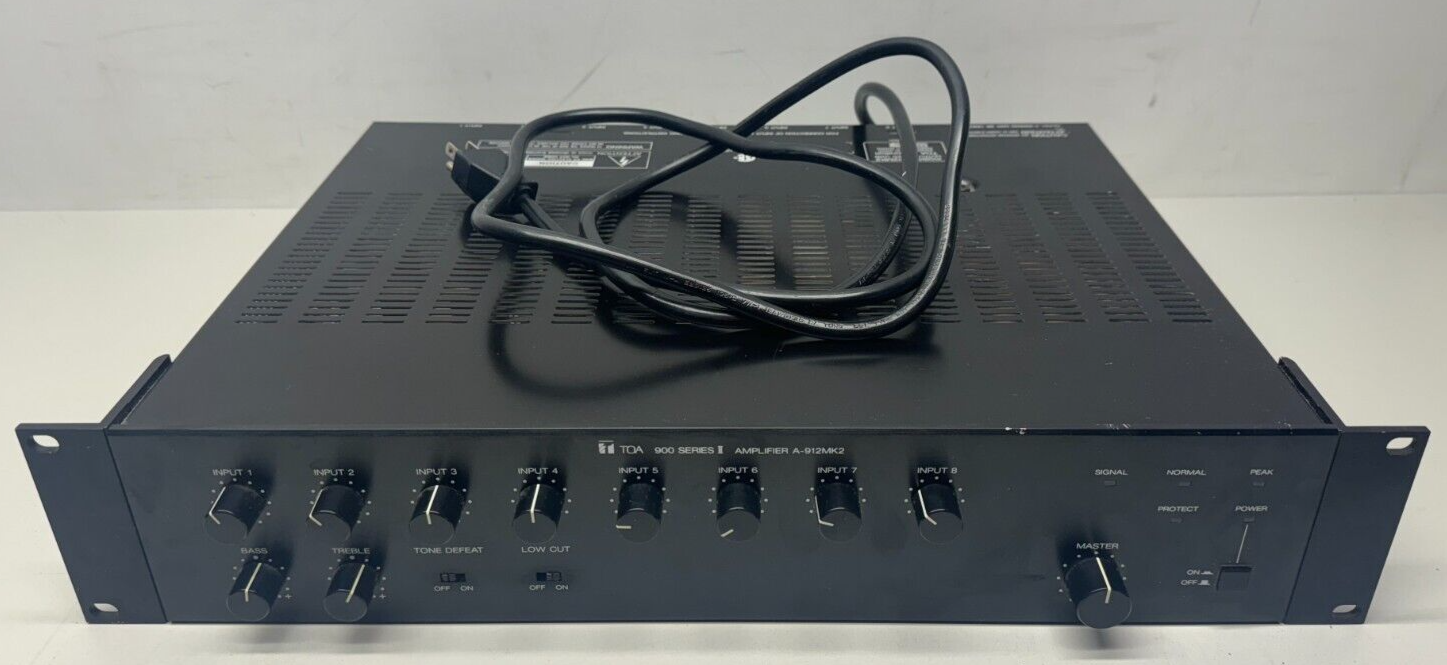 TOA A-912MK2 900 Series Modular Mixed Amplifier – LPAV