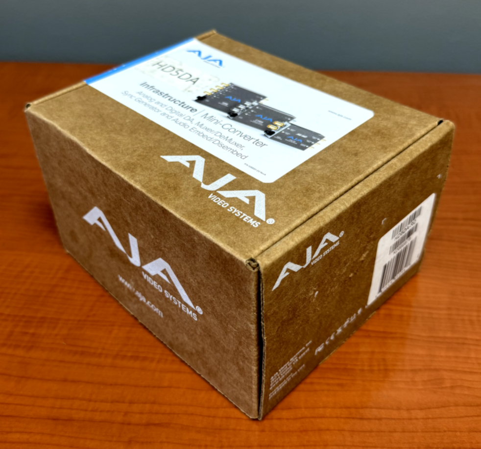 AJA HD5DA HD-SDI / SDI Serial Digital Distribution Amplifier HD5DA-R0 ...