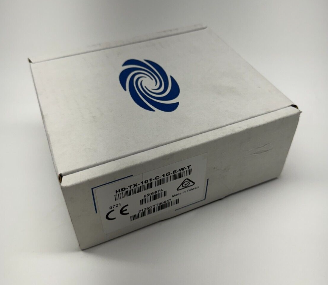 Crestron HD-TX-101-C-1G-E-W-T DM Lite HDMI/CATx Transmitter Wall Plate ...