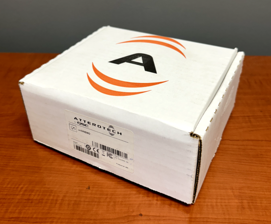 Attero Tech QSC unDNEMO Desktop Dante Network Audio Monitor FG-901396 ...