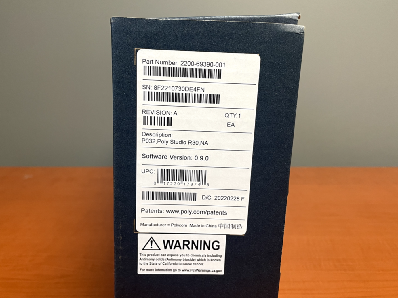 Polycom Studio R30 USB Video Bar 4K with Zoom and Noise Canceling – LPAV