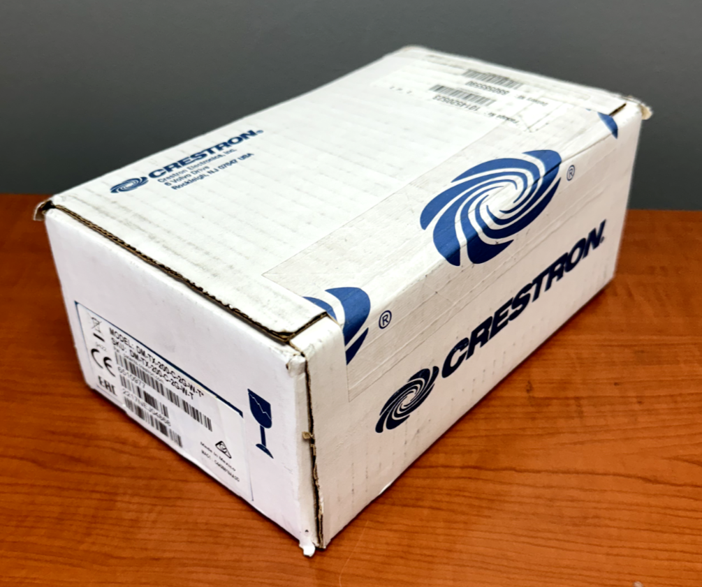 Crestron DM-TX-200-C-2G-W-T Wall Plate DigitalMedia 8G+ Transmitter 20 ...