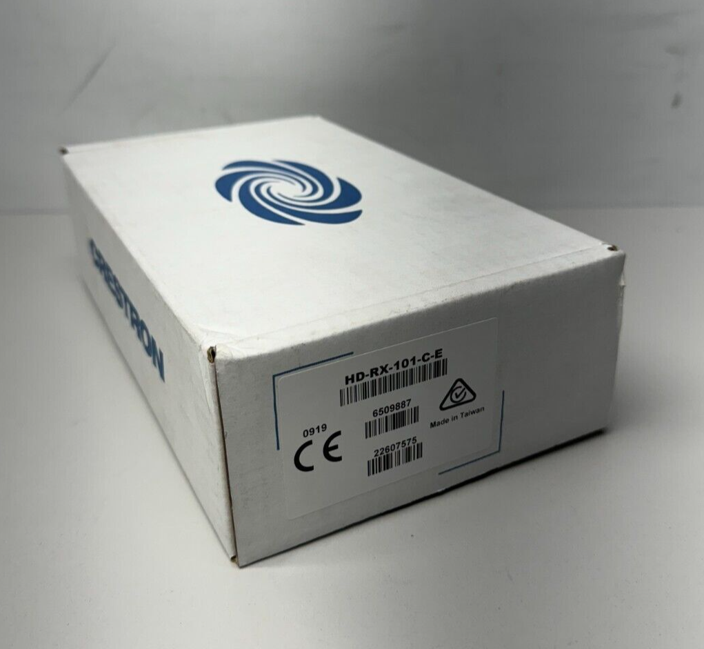 Crestron HD-RX-101-C-E DM Lite HDMI over CATx Receiver 6509887 w/ Powe ...