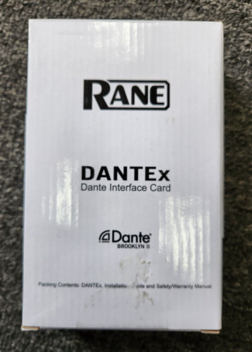 Rane Dante Commercial DANTEx Dante Interface Card NEW – LPAV