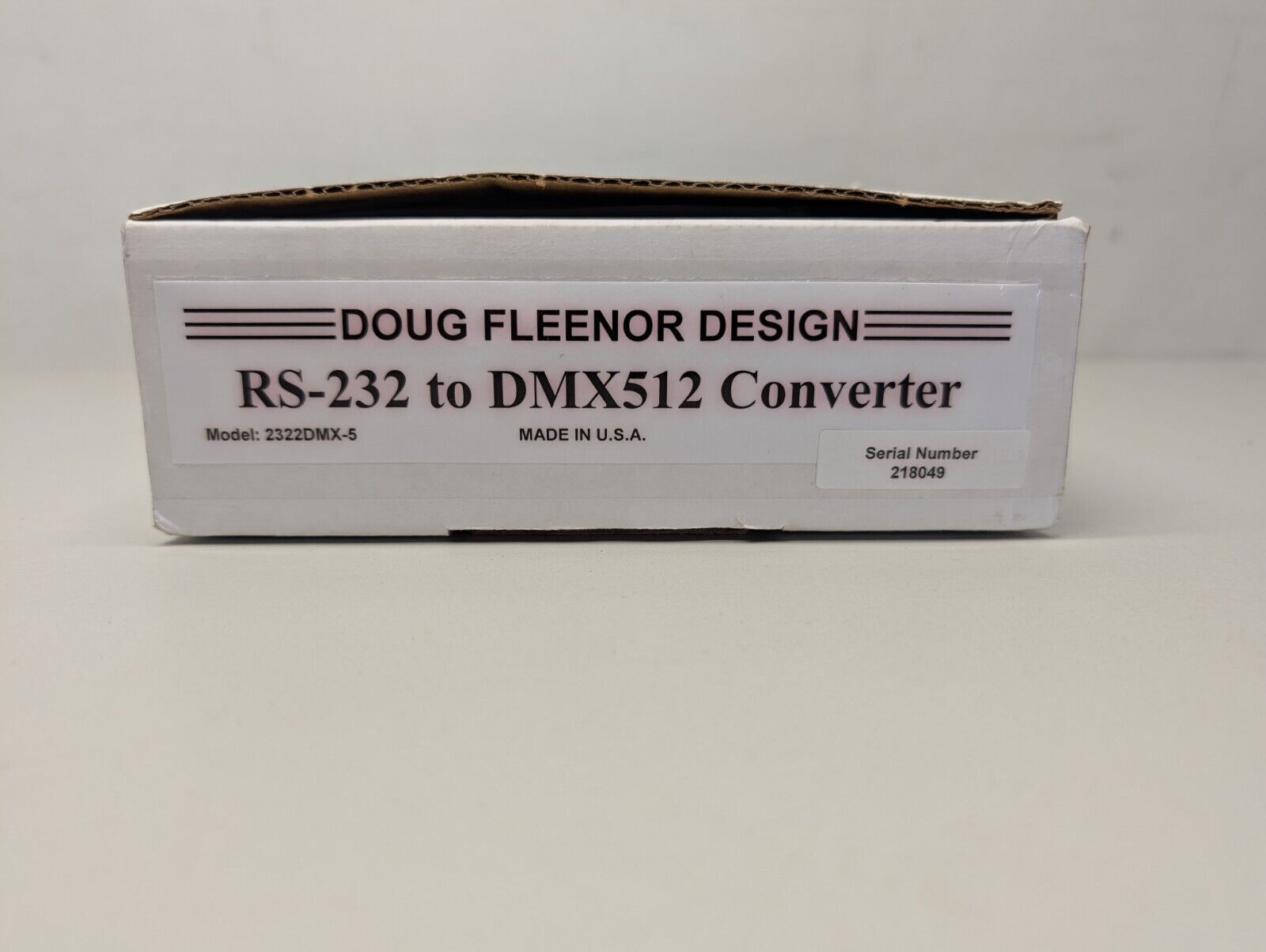 Doug Fleenor Design 2322DMX-5, RS-232 to DMX512 Converter – LPAV