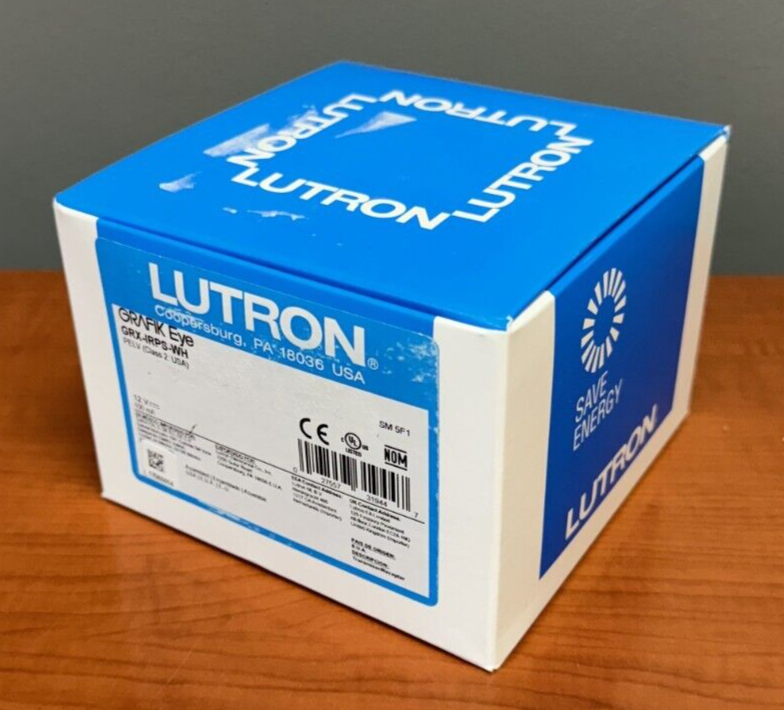 LUTRON Grafik Eye GRX-IRPS-WH Partition Sensor Transmitter/Receiver (T ...