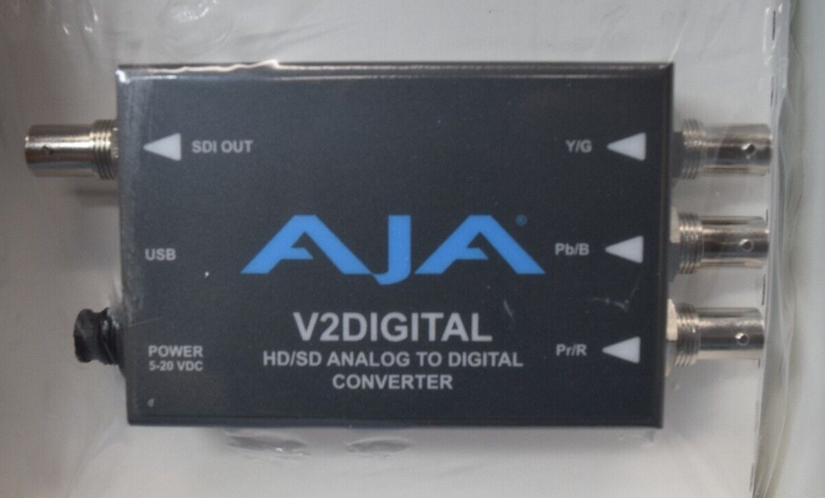 AJA-V2 Digital HD/SD Analog to Digital Converter – LPAV