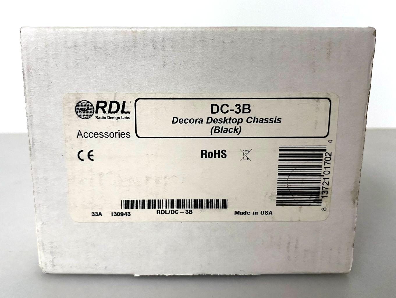 RDL DC-3B Triple Desktop/Wall Mounted Chassis – LPAV