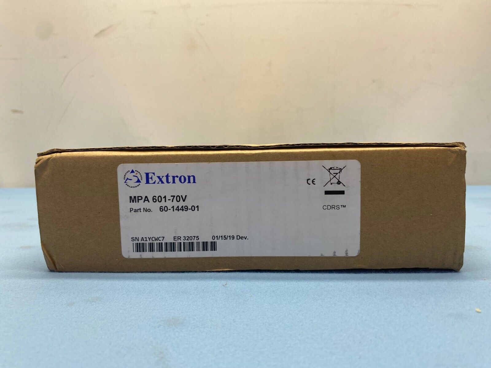 Extron MPA 601-70V Mini Power Amp 60-1449-01 – LPAV