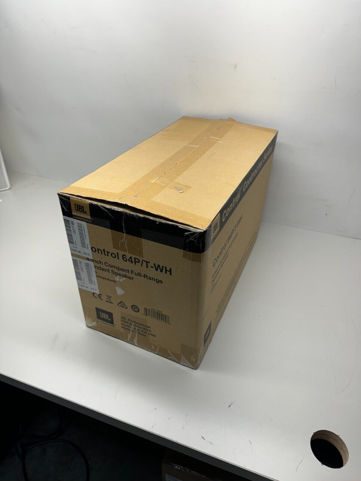 JBL C64P/T-WH Control 64P/T Full-Range Pendant Speakers (White, Pair ...