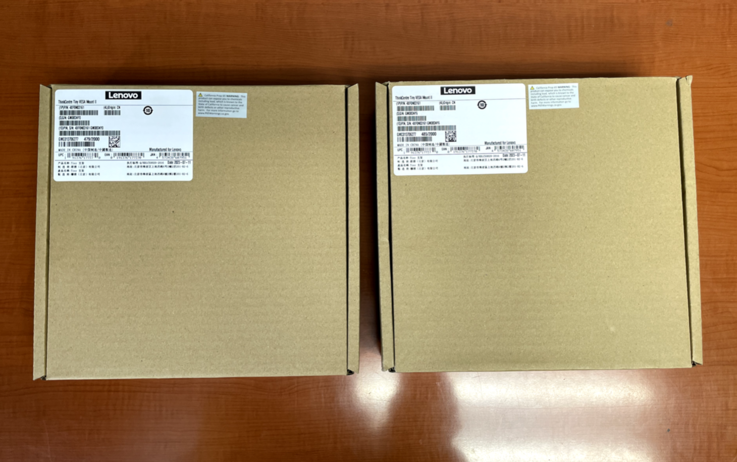 Lenovo 4XF0N03161 Tiny VESA Mount II Lot of 2 – LPAV