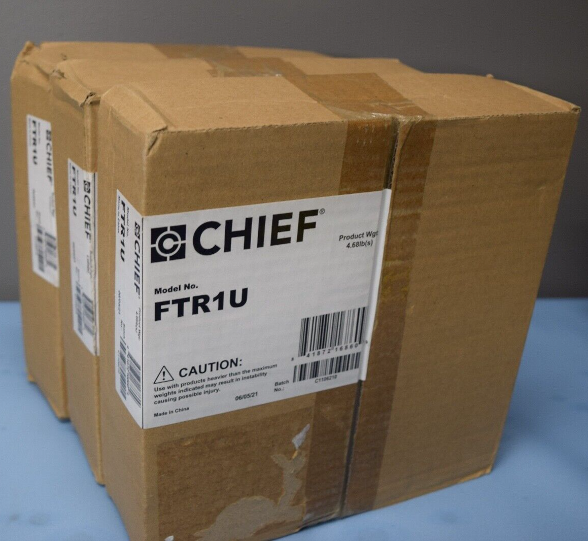 Chief FTR1U ( LOT OF 3 ) Flat Panel Tilt Wall Mounts for 10-32 Inch Di ...