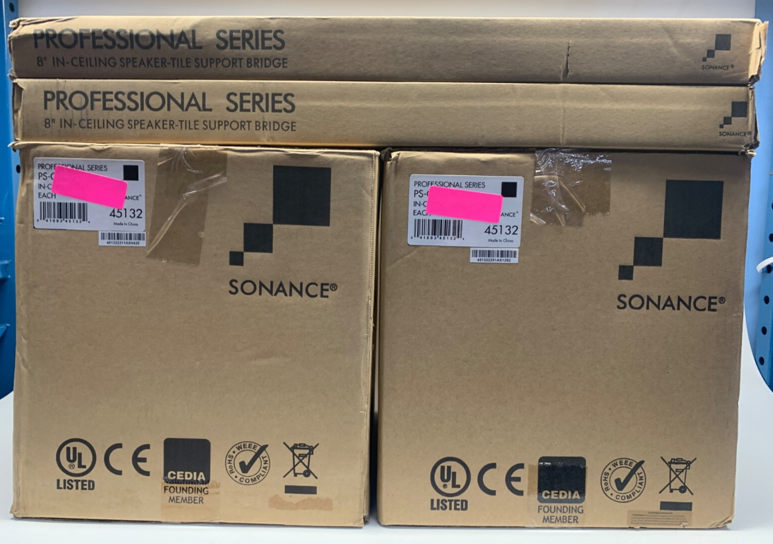 Sonance PS-C83RT Professional Series 8" In-Ceiling Speaker 45132 (PAIR ...