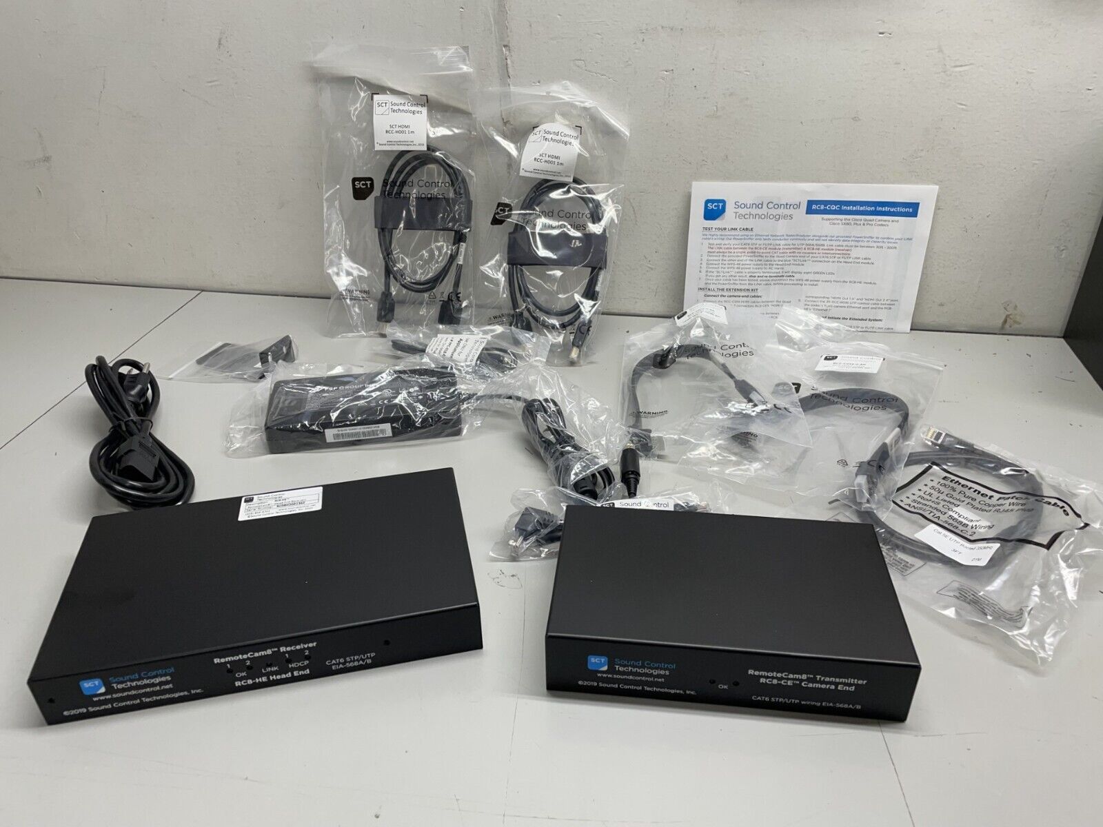 Sound Control Technologies RC8-CQC Cisco Camera Extension System - New ...