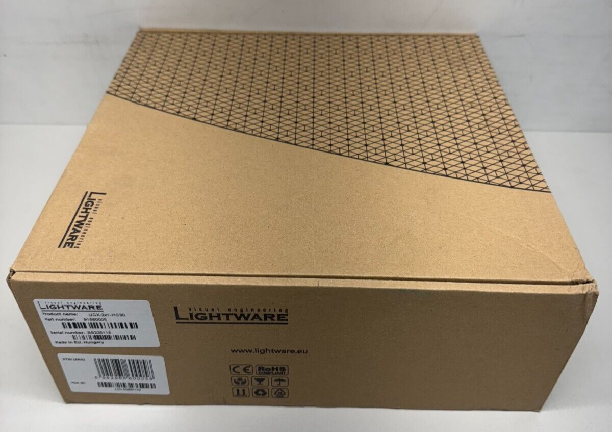 Lightware UCX-2x1-HC30 Universal Switcher with HDMI 2.0 and USB-C conn ...