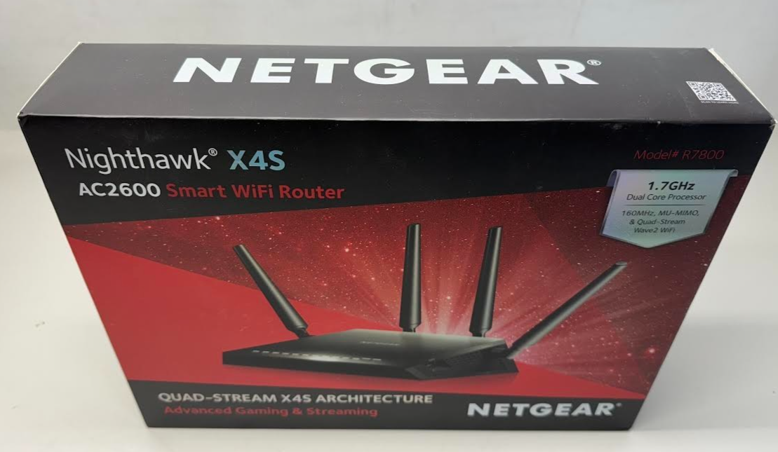 NETGEAR R7800 Nighthawk X4S AC2600 Smart WiFi Router – LPAV