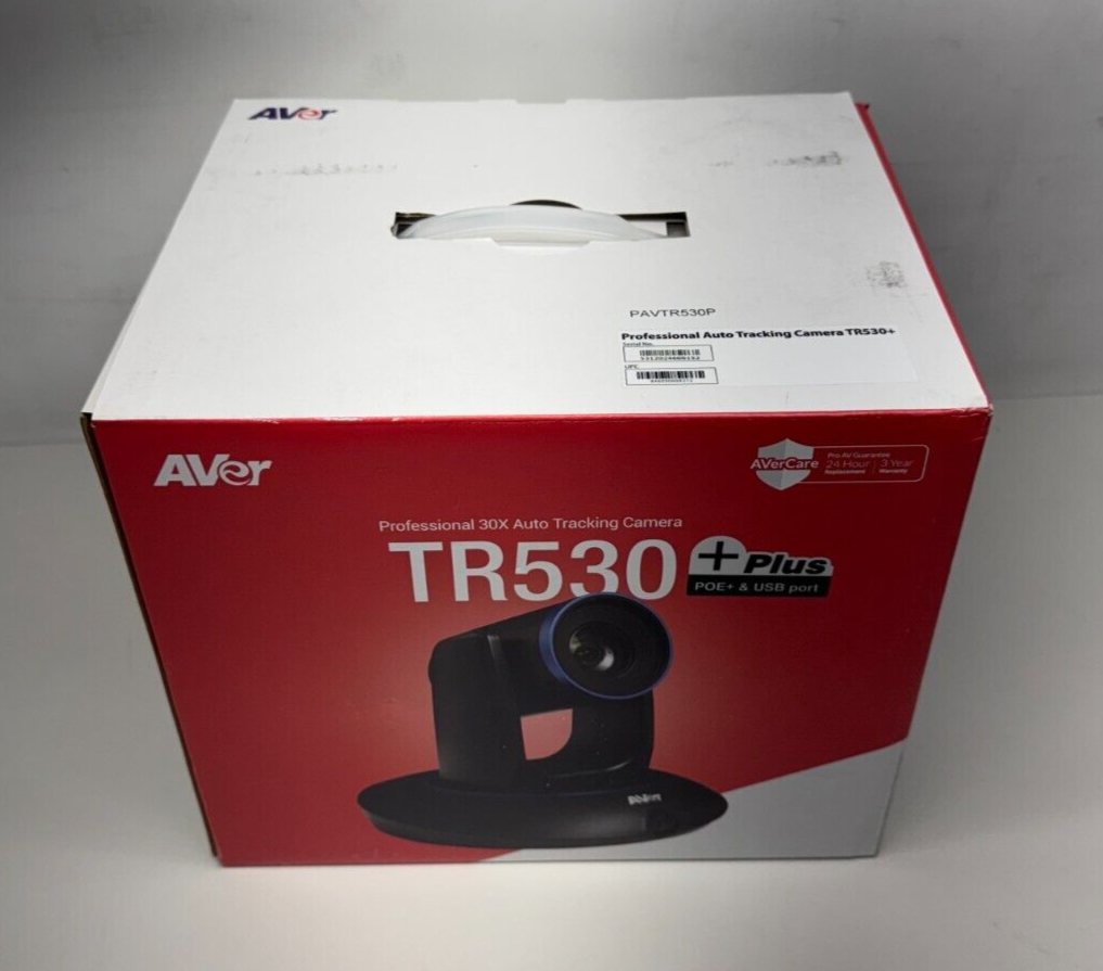 AVer TR530+ Auto-Tracking PTZ Camera with 30x Optical Zoom – LPAV
