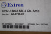 Extron XPA U 2002 SB, 2 Ch. Amp / 60-1758-01 Power Amplifier – LPAV