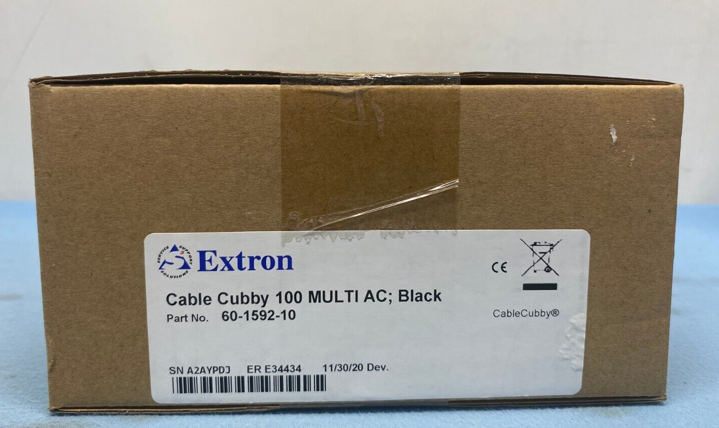 Extron Cable Cubby 100 Multi AC; Black (60-1592-10) – LPAV
