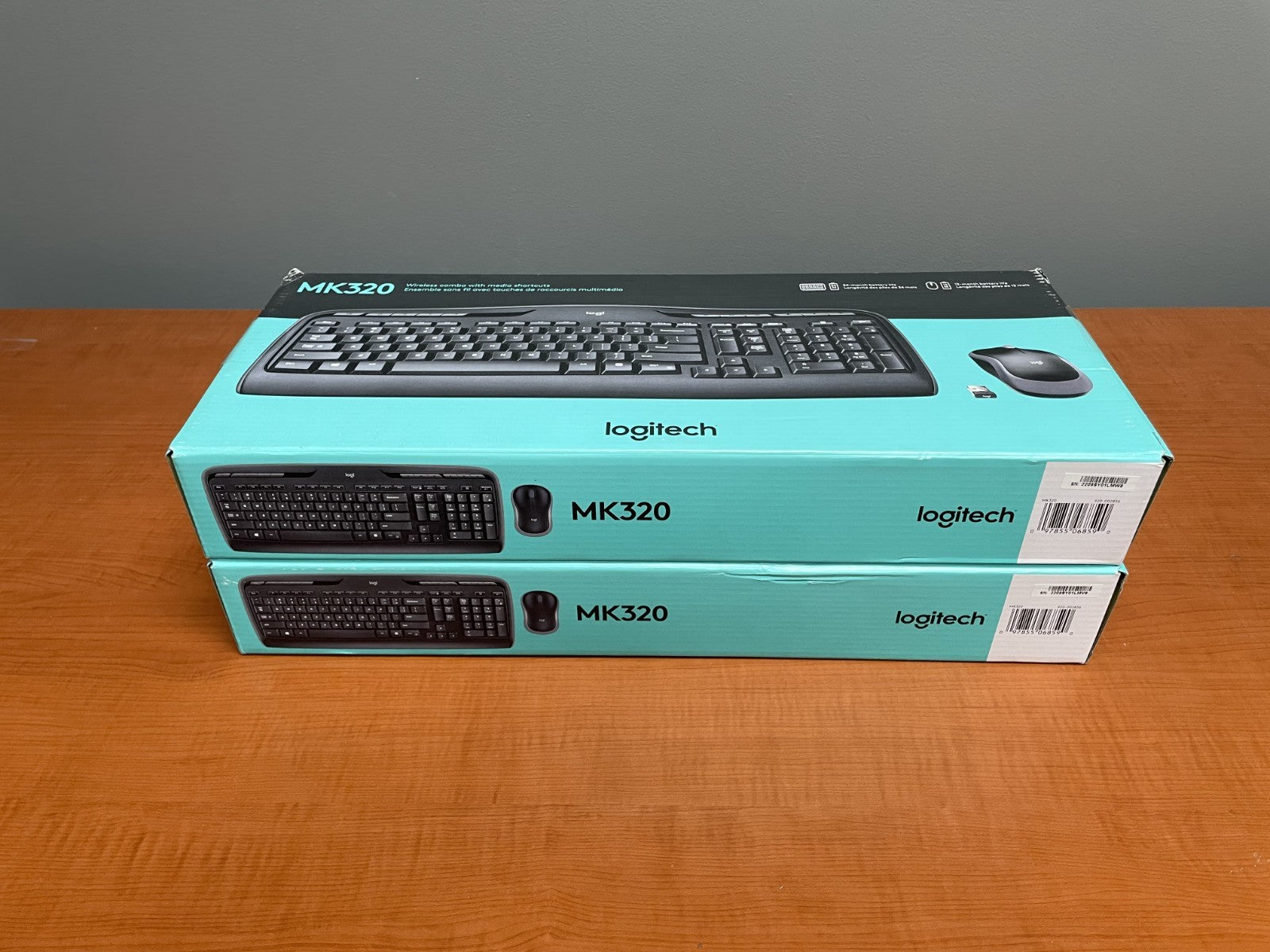 Logitech MK320 Wireless Keyboard & Mouse Combo Lot of 2 – LPAV