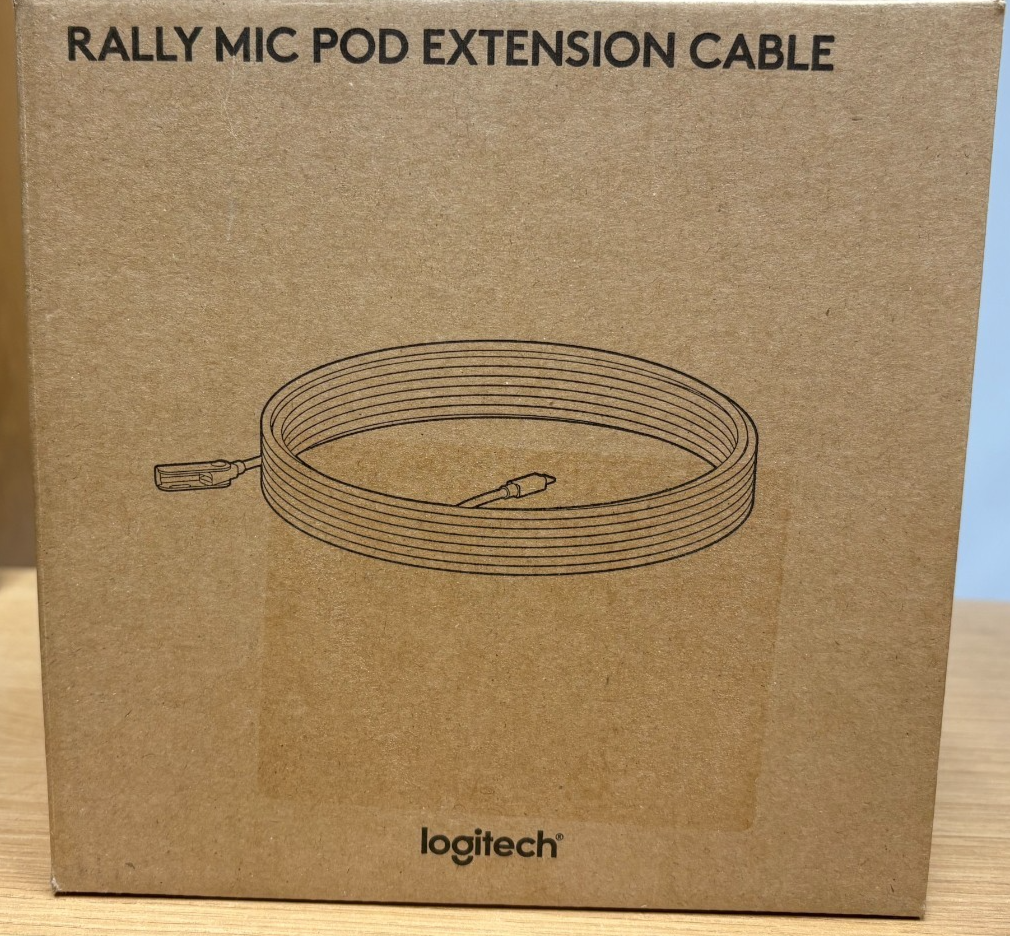 Logitech Rally Mic Pod Extension Cable (P/N: 952-000047) – LPAV