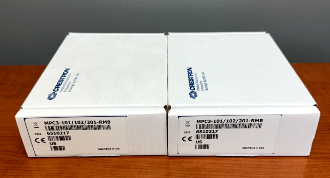 Crestron MPC3-101/102/201-RMB Lot of 2 Retrofit Mounting Brackets 6510 ...