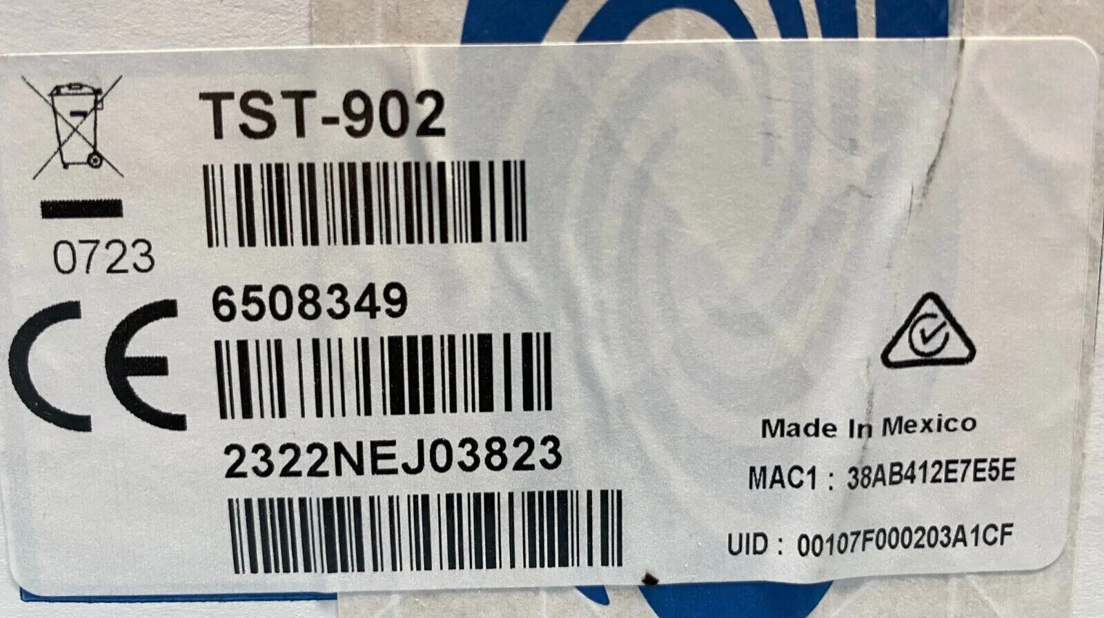 Crestron TST-902 Touch Panel 8.7" Wireless Screen Controller (6508349 ...