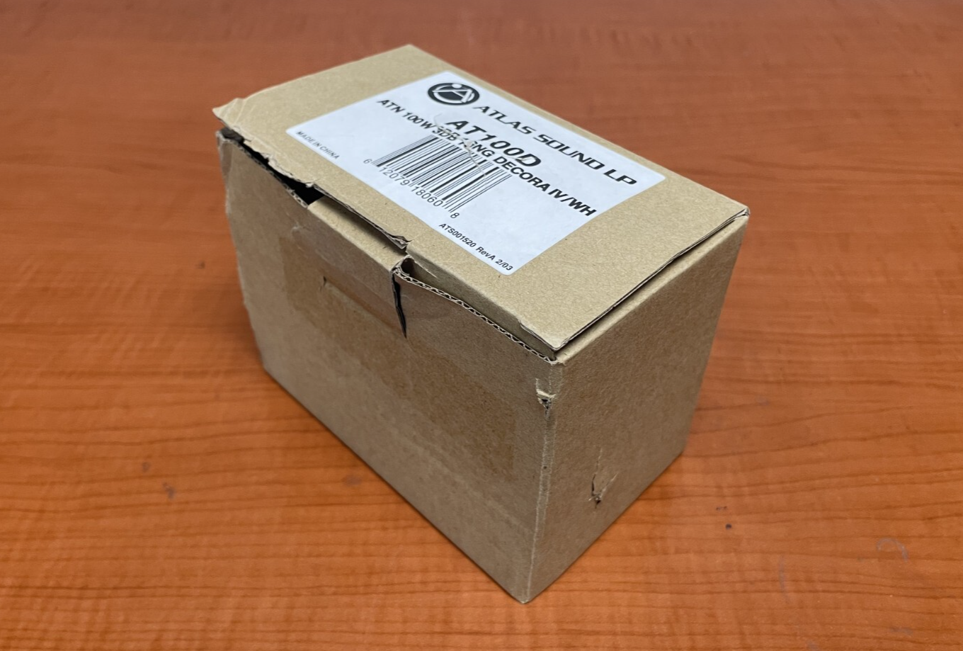 Atlas Sound AT100D 100W Wall Mount Attenuato – LPAV