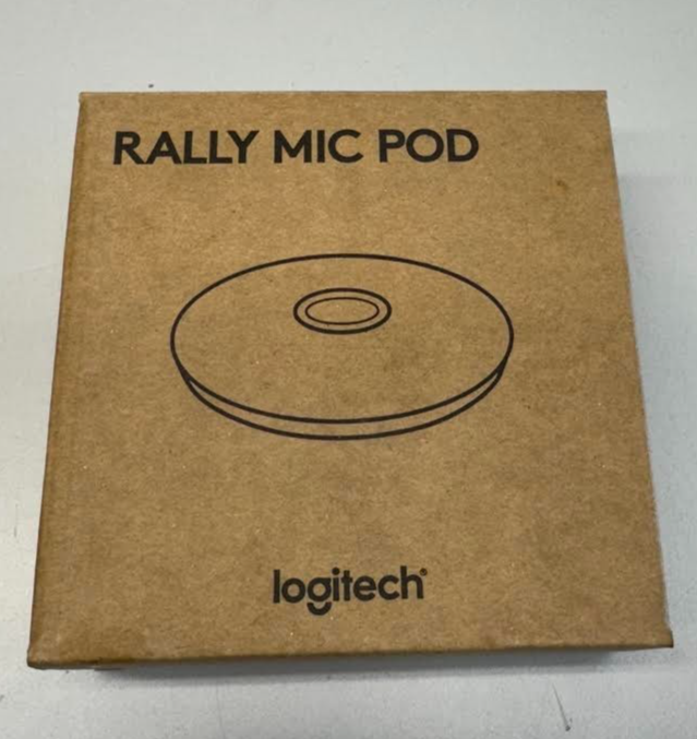 Logitech 989-000430 Rally Mic Pod Modular Microphone with RightSound – LPAV
