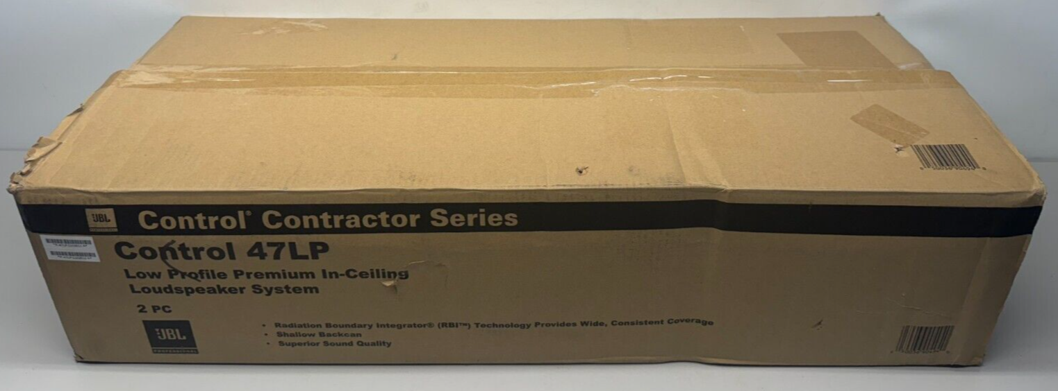 JBL Control 47LP 6.5" 2-Way 150W Coaxial In-Ceiling Loudspeakers (Pair ...