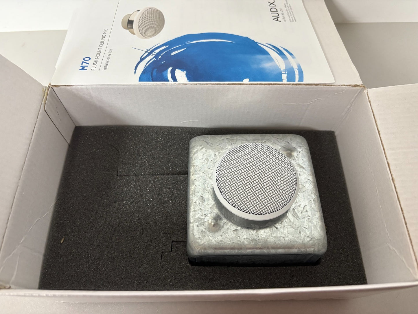 Audix M70W Flush Mount Hi-Output Ceil Microphone – LPAV