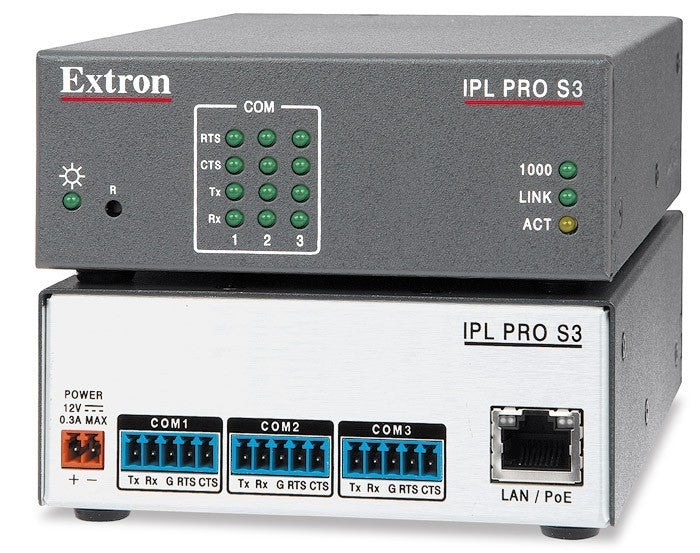 Extron 60-1413-01 IPL Pro S3 IP Link Pro Control Processor – LPAV