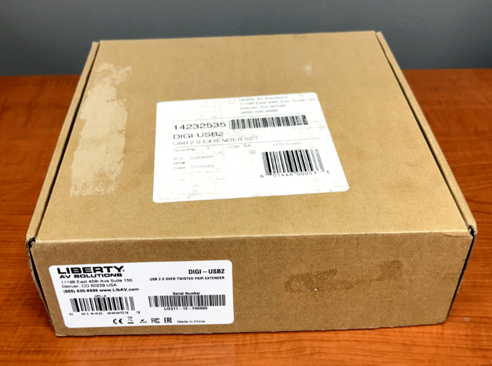 Intelix by Liberty AV Solutions DIGI-USB2 USB 2.0 Extender Set – LPAV