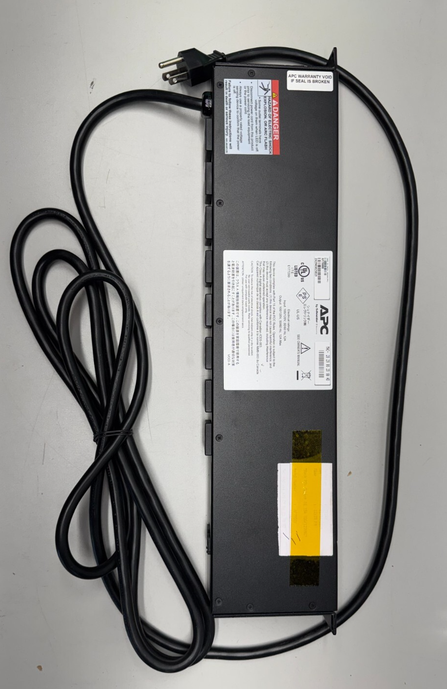 APC AP7900B Switched Rack Power Distribution Unit – LPAV