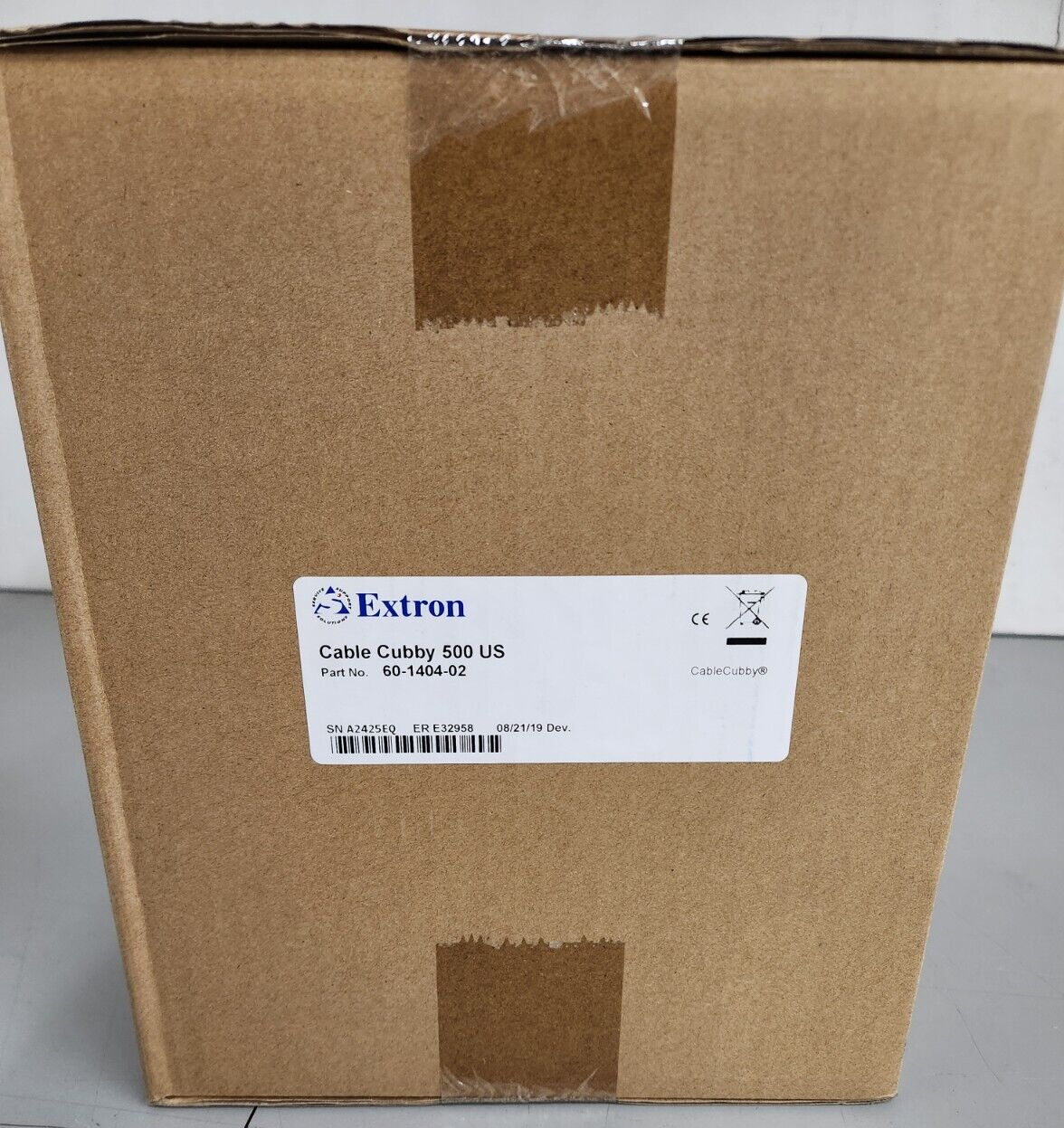 Extron Cable Cubby 500, 60-1404-02 w/Power Supply NEW – LPAV