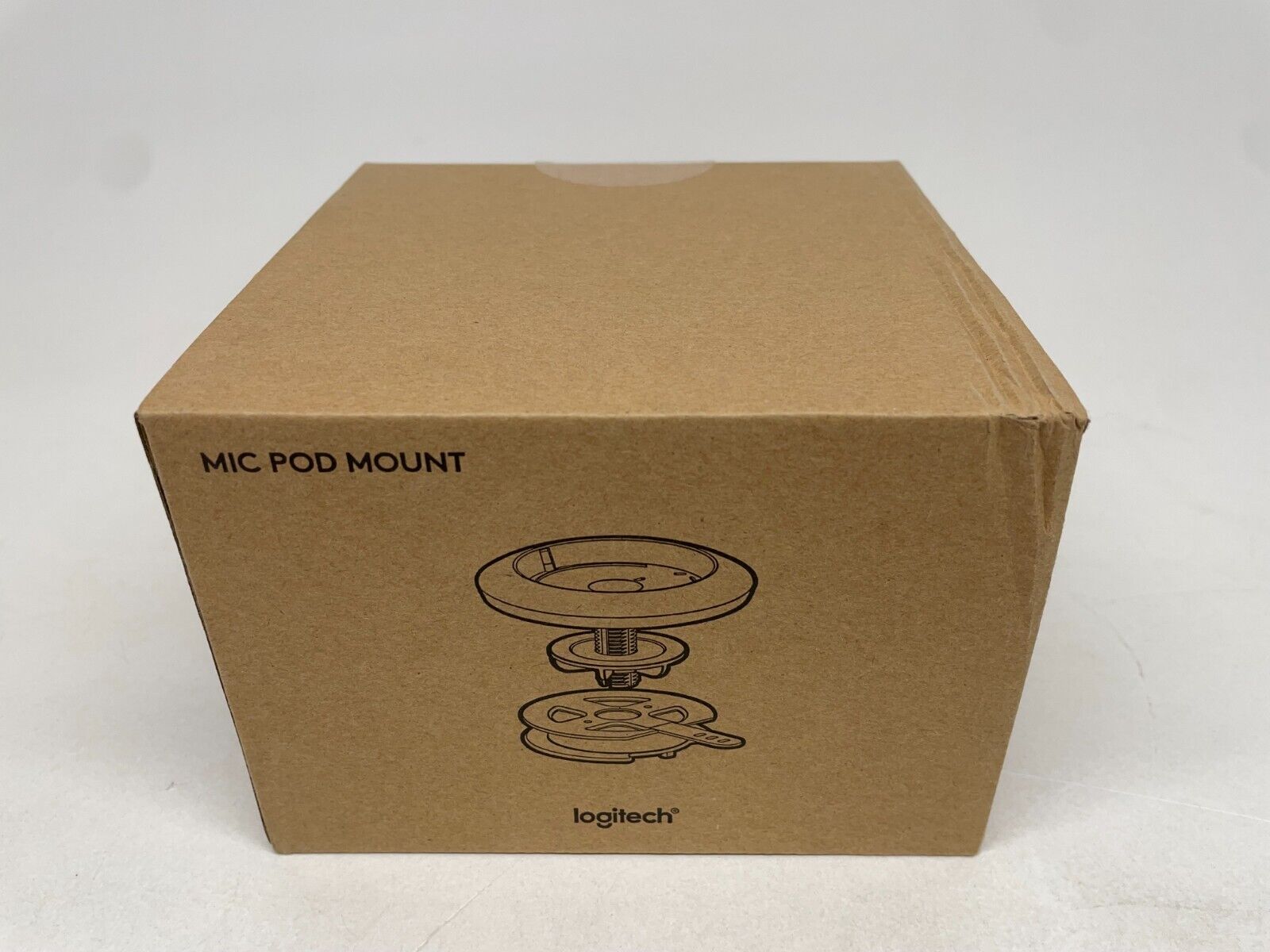 Logitech Rally Mic Pod Table Mount (Graphite), 952-000002 – LPAV