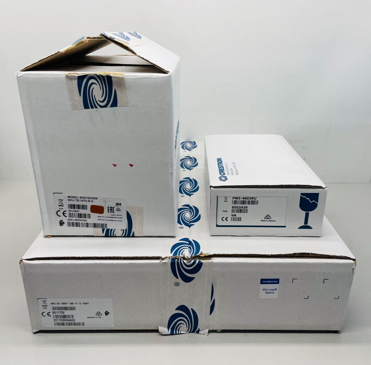 Crestron UC-CX100-Z Kit W/O UC-PR Crestron Video Conference System 651 ...